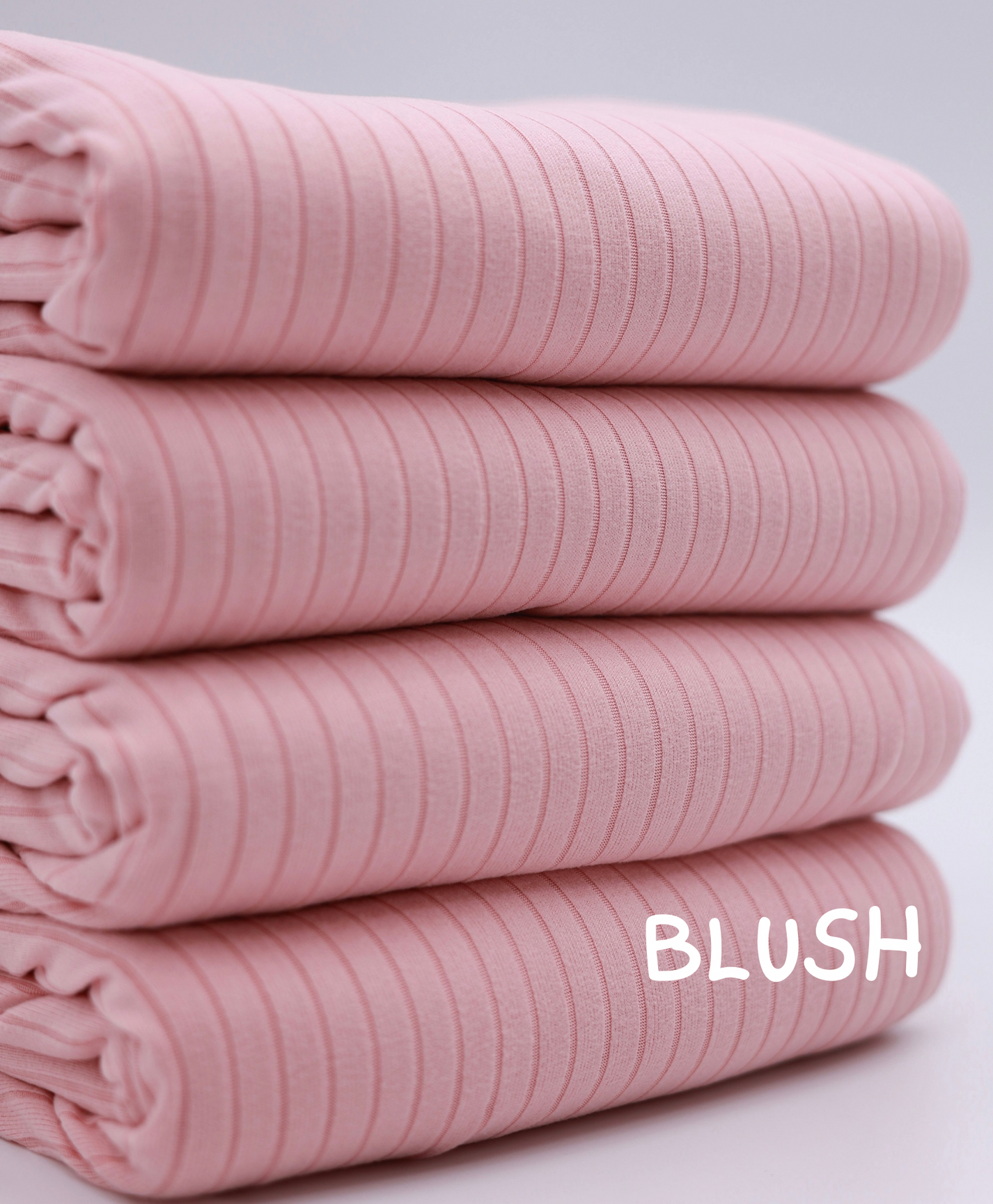(8x3) Solid Blush – Graceful Fabrics